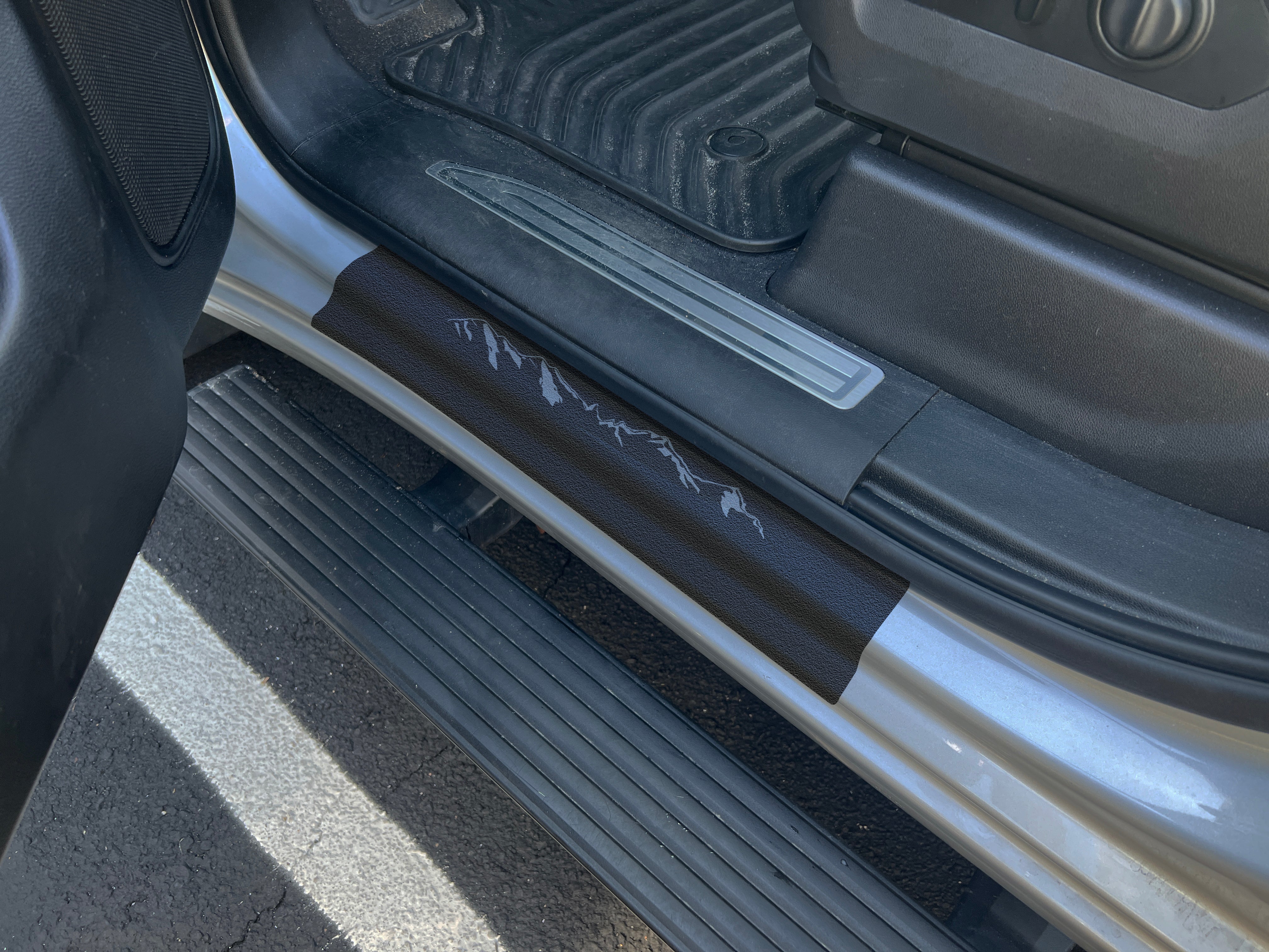Door Sill Protection Overlays Fits 2014-2026 Chevrolet Silverado + Sil ...
